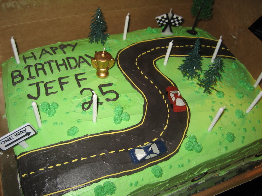 Drag Racing Cake - CakeCentral.com