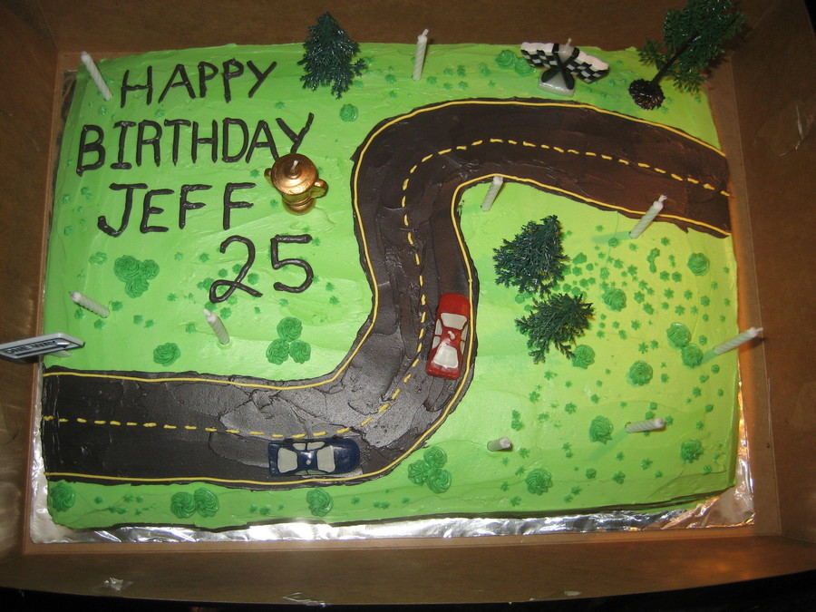 Drag Racing Cake - CakeCentral.com