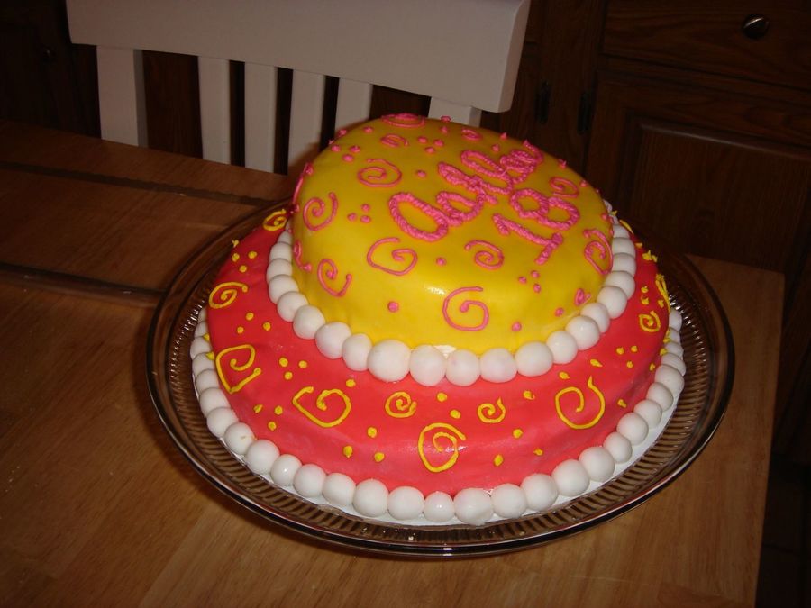 Crooked Cake - CakeCentral.com