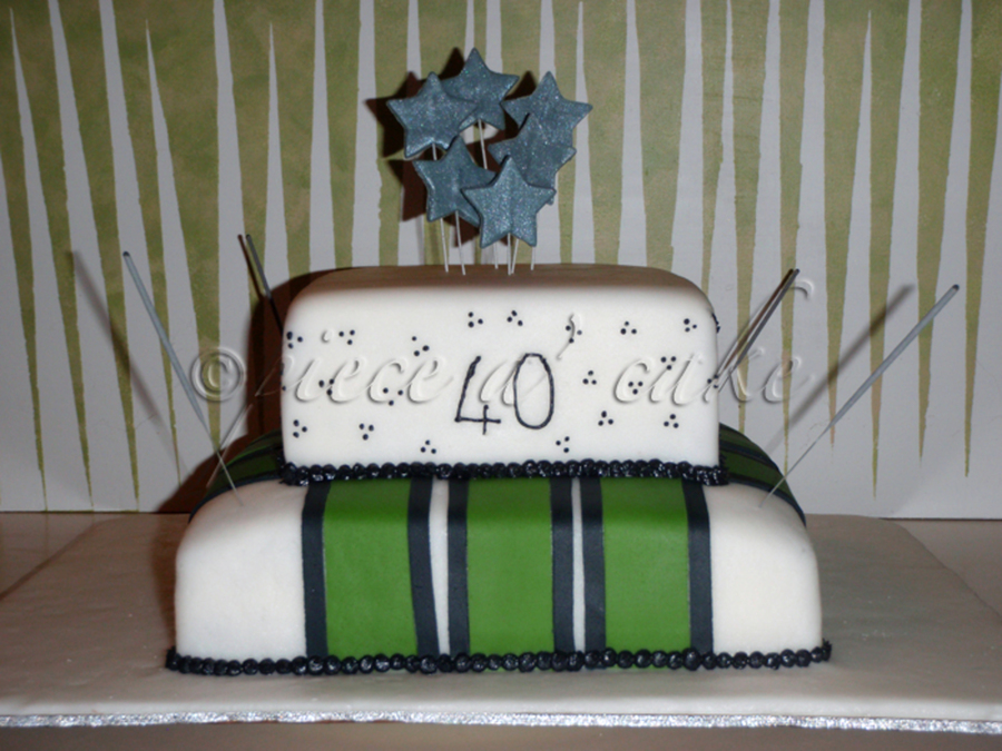 40Th Birthday Cake - CakeCentral.com