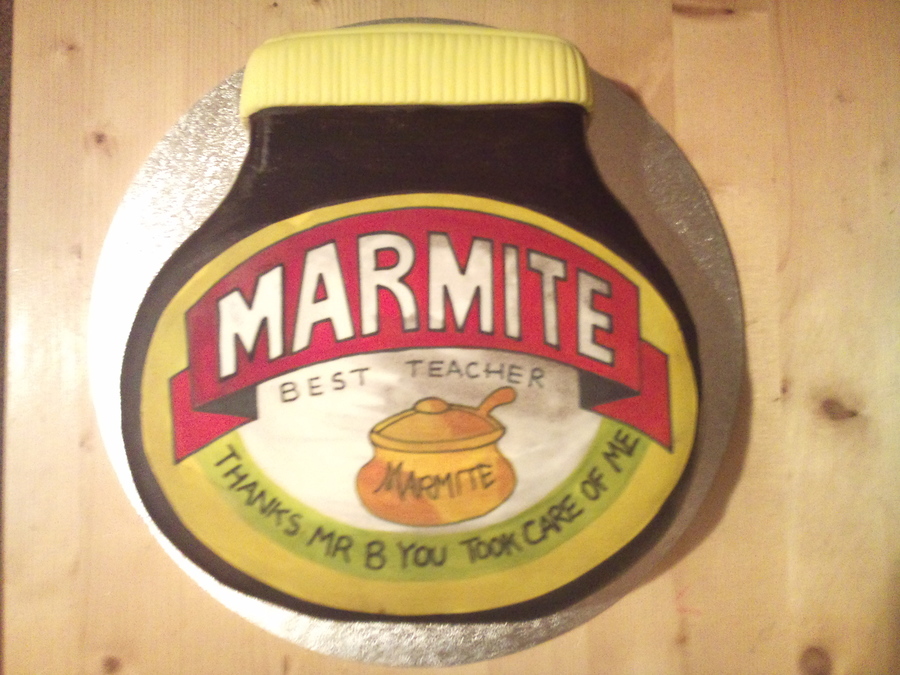 Marmite Jar - CakeCentral.com