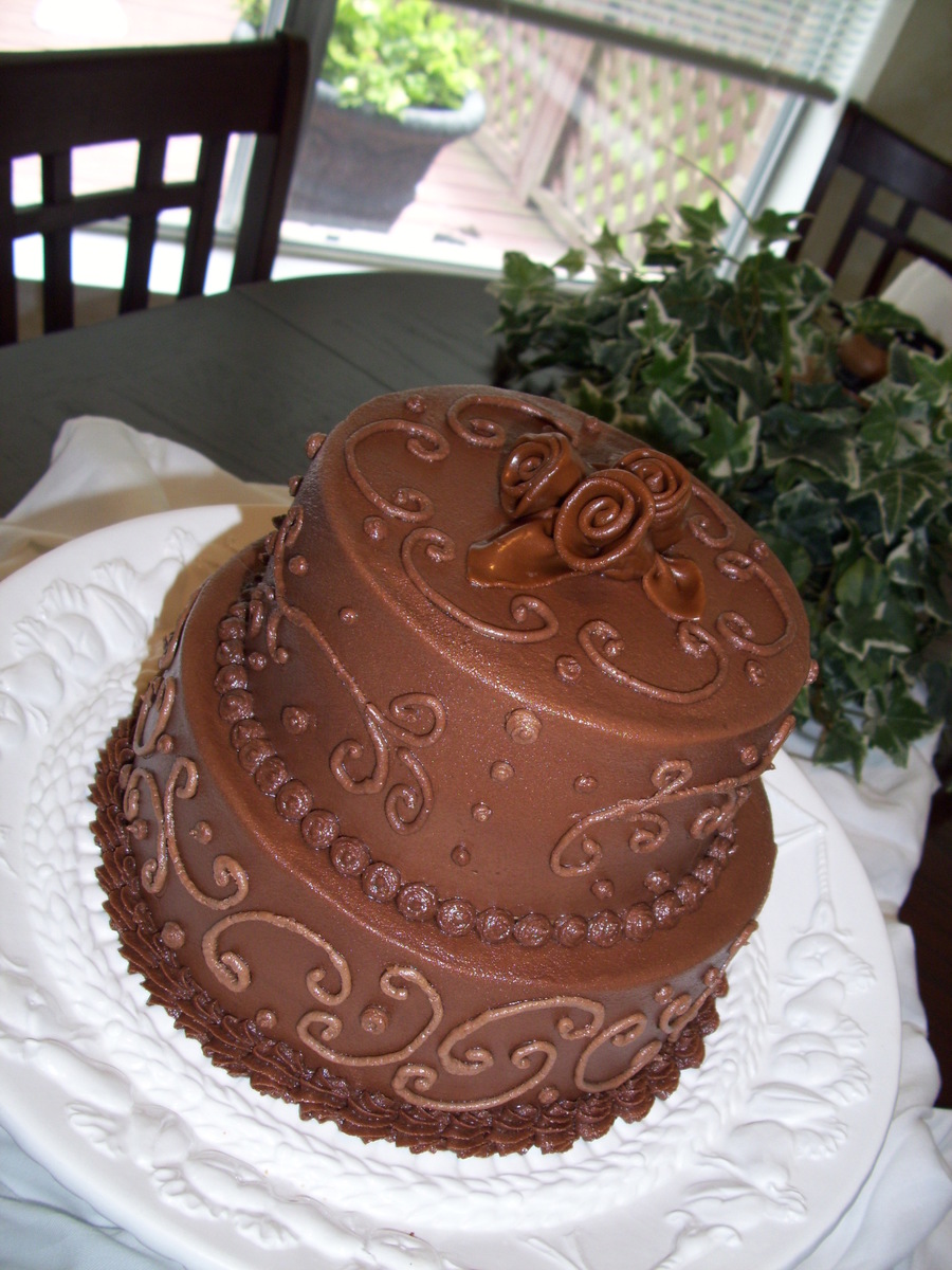 Practice Scroll Cake - CakeCentral.com