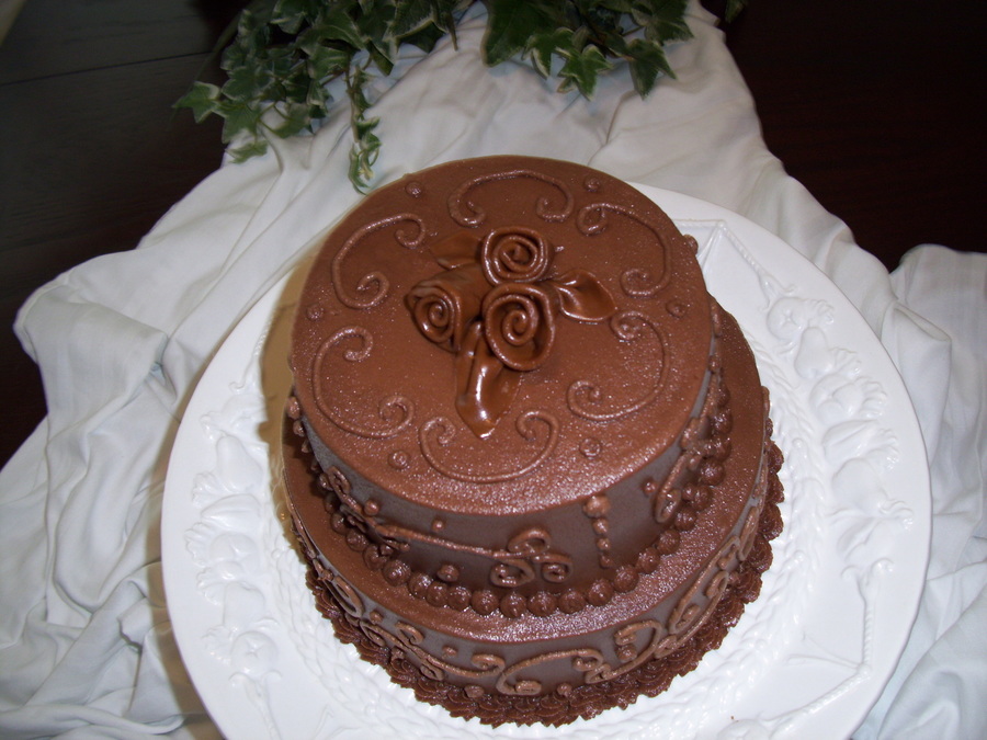 Practice Scroll Cake - CakeCentral.com