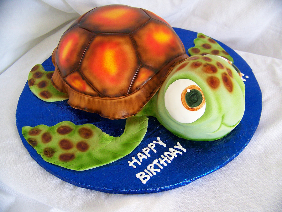 Sea Turtle - CakeCentral.com