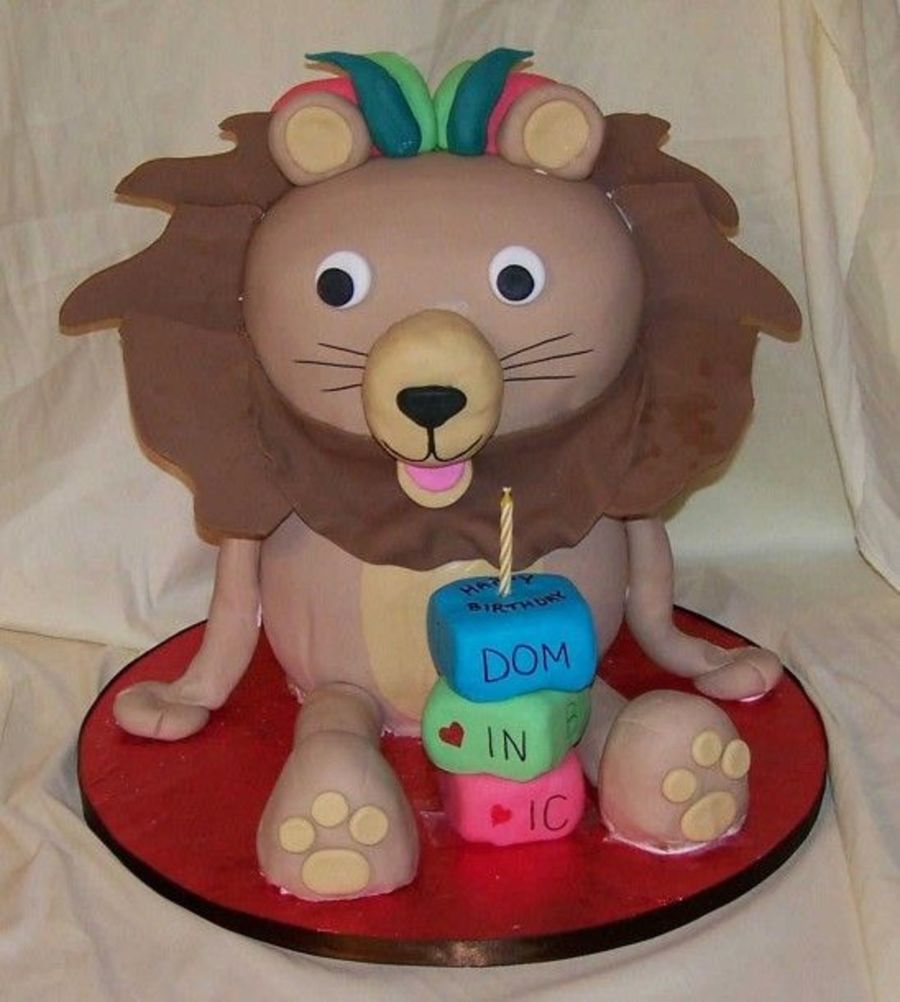 Baby Einstein Lion - CakeCentral.com
