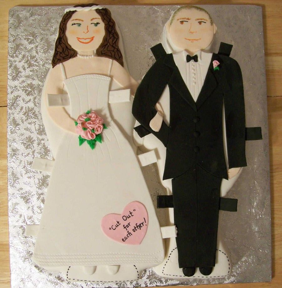 Paper Dolls Bridal Shower - CakeCentral.com