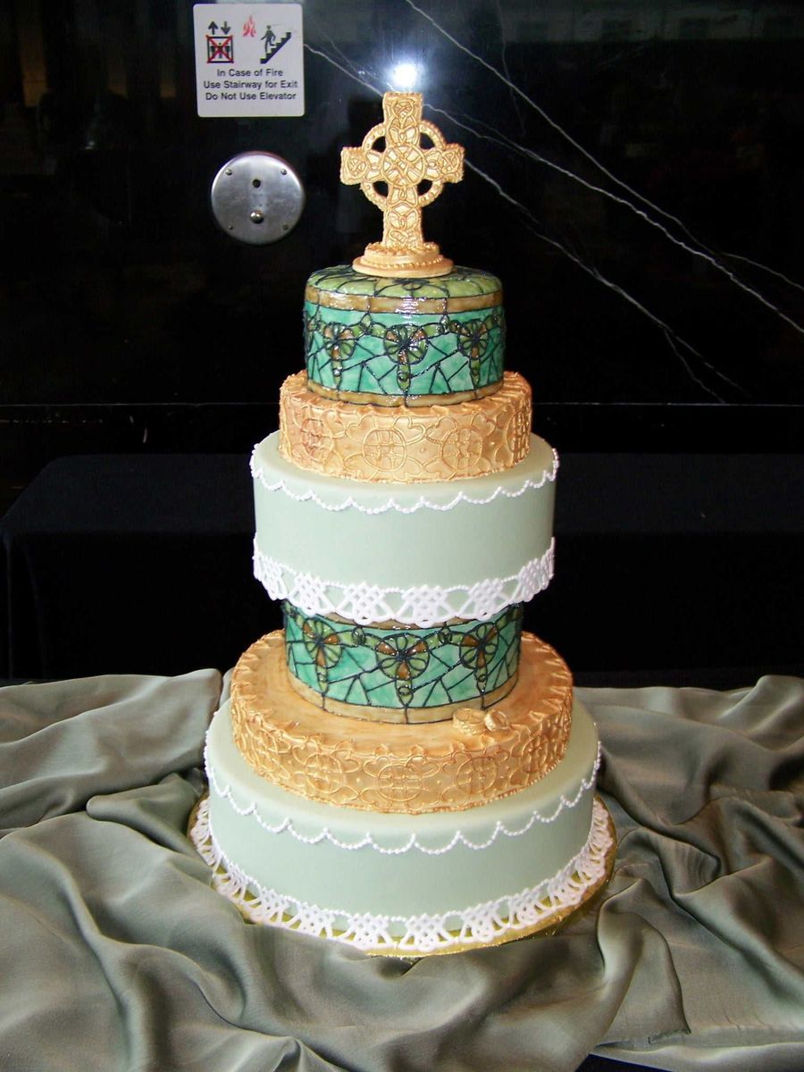 Celtic Competition Cake - CakeCentral.com