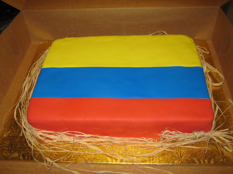 Colombian Flag - CakeCentral.com