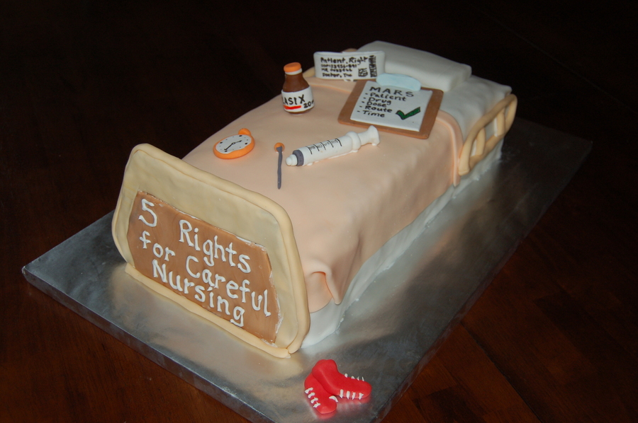 Hospital Cake Teaches Lesson - CakeCentral.com