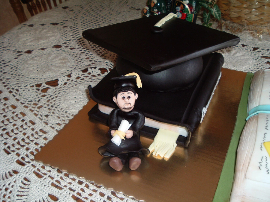 Vcu Graduation Cake - CakeCentral.com