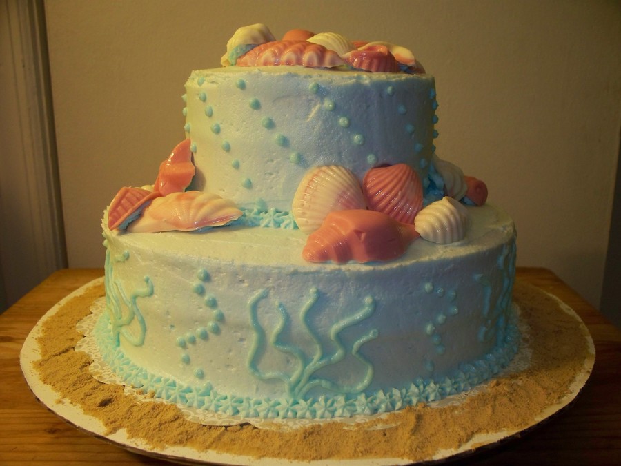 Seashell Cake - CakeCentral.com