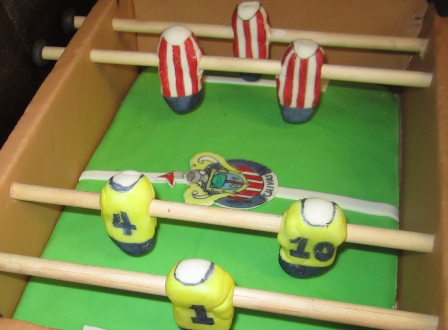 Foosball Table - CakeCentral.com