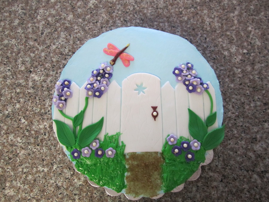 A Walk In My Garden - CakeCentral.com