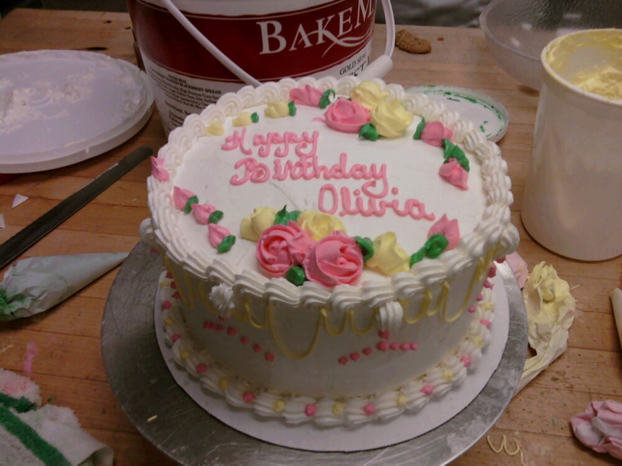 My First Cake Ordered (Birthday) - CakeCentral.com