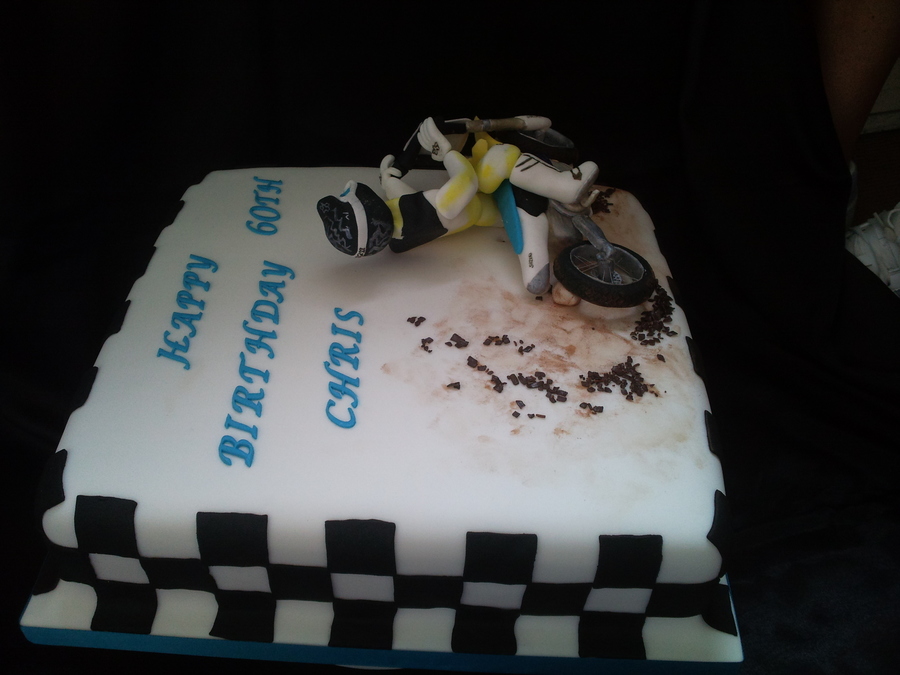 Motorcross Birthday Cake - CakeCentral.com