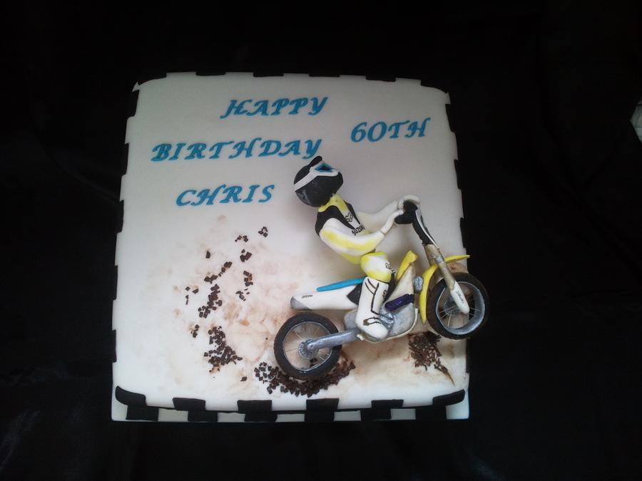 Motorcross Birthday Cake - CakeCentral.com