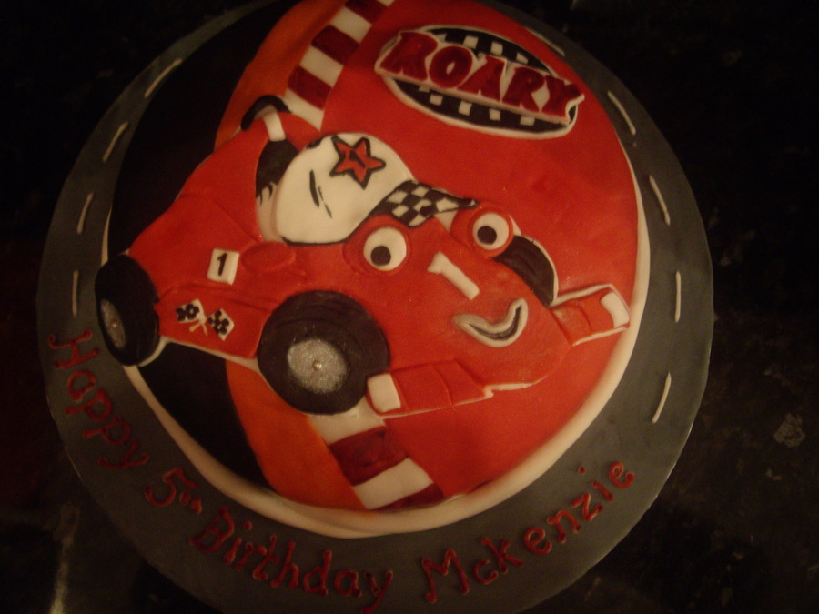 Roary The Racing Car - CakeCentral.com