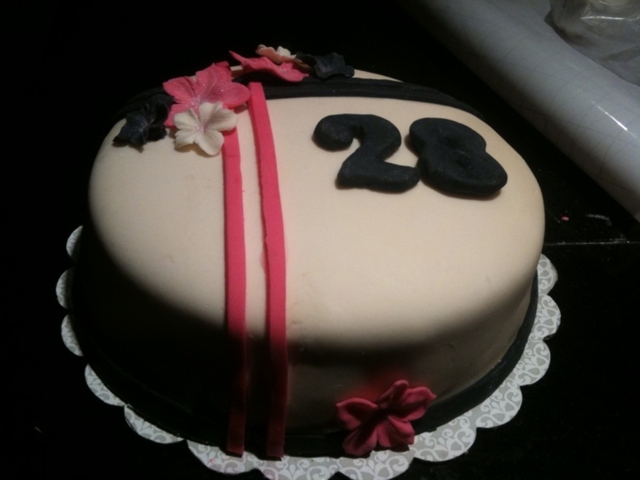 28Th Birthday Cake - CakeCentral.com