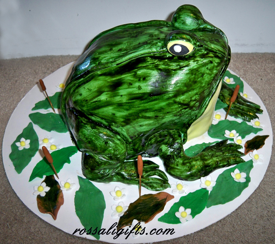 Frog Cake - CakeCentral.com
