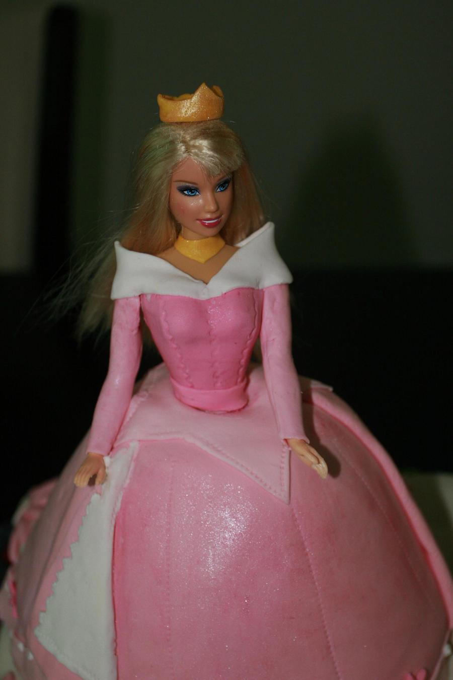 Aurora Doll Cake - CakeCentral.com