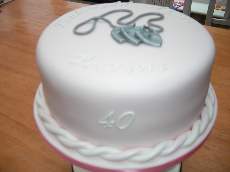 Necklace Birthday Cake - CakeCentral.com