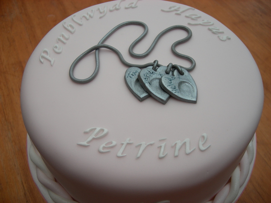 Necklace Birthday Cake - CakeCentral.com