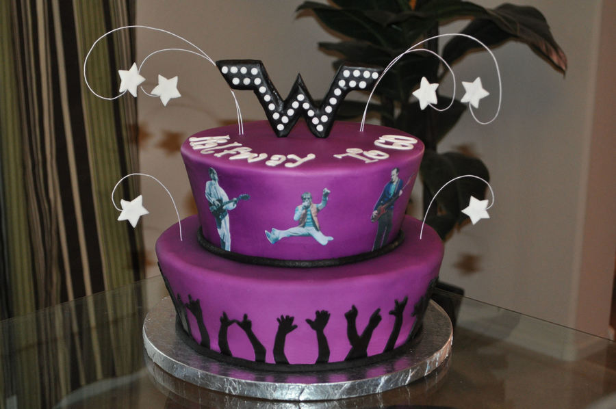 Weezer Birthday Cake - CakeCentral.com
