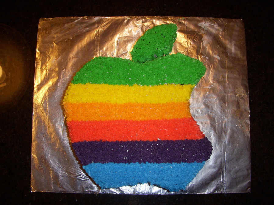 Apple Logo - CakeCentral.com