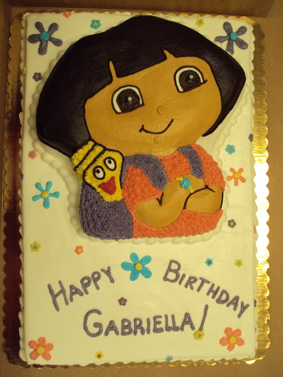 Dora Cake - CakeCentral.com