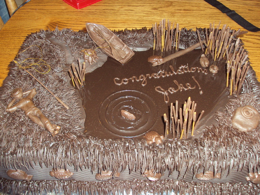 Ultimate Outdoorsman Cake - CakeCentral.com
