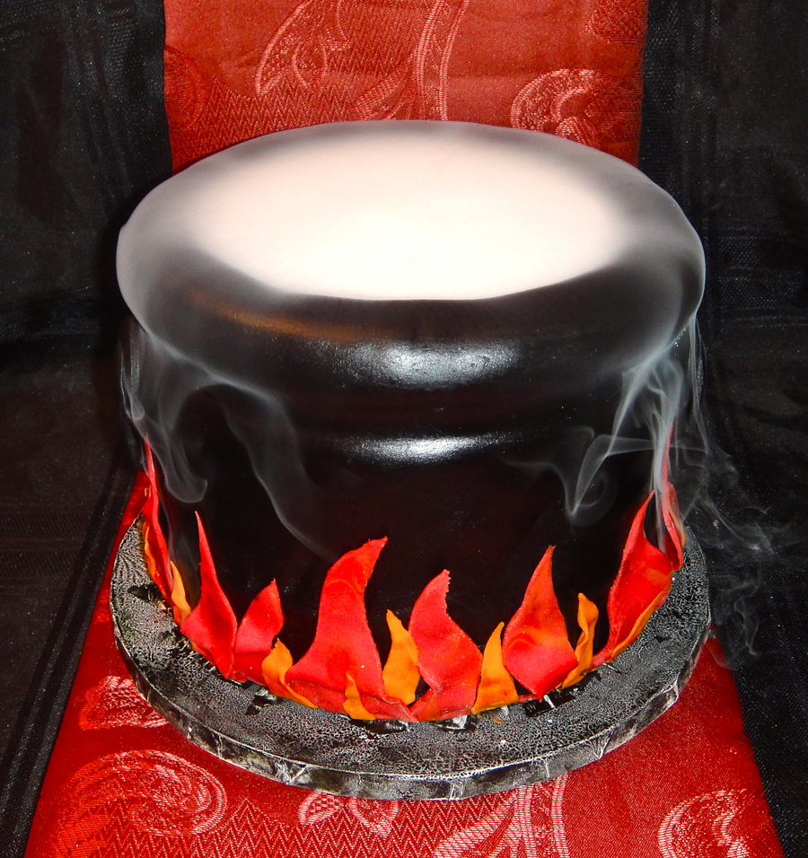 Witch's Cauldron Cake - CakeCentral.com