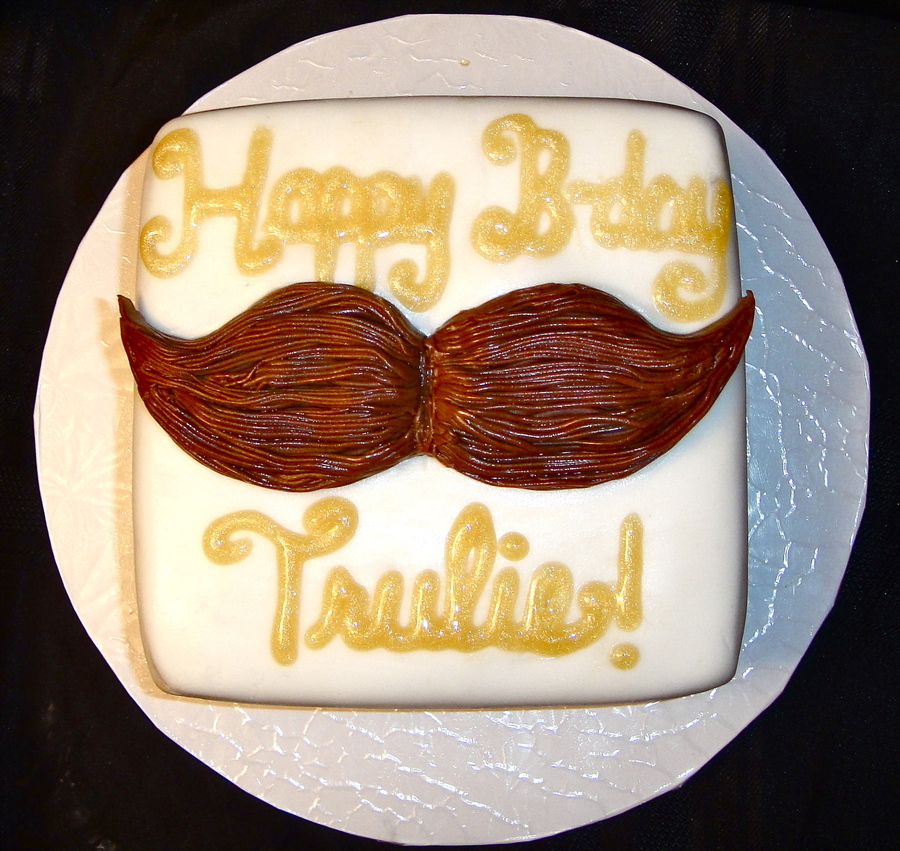 Mustache Cake - CakeCentral.com
