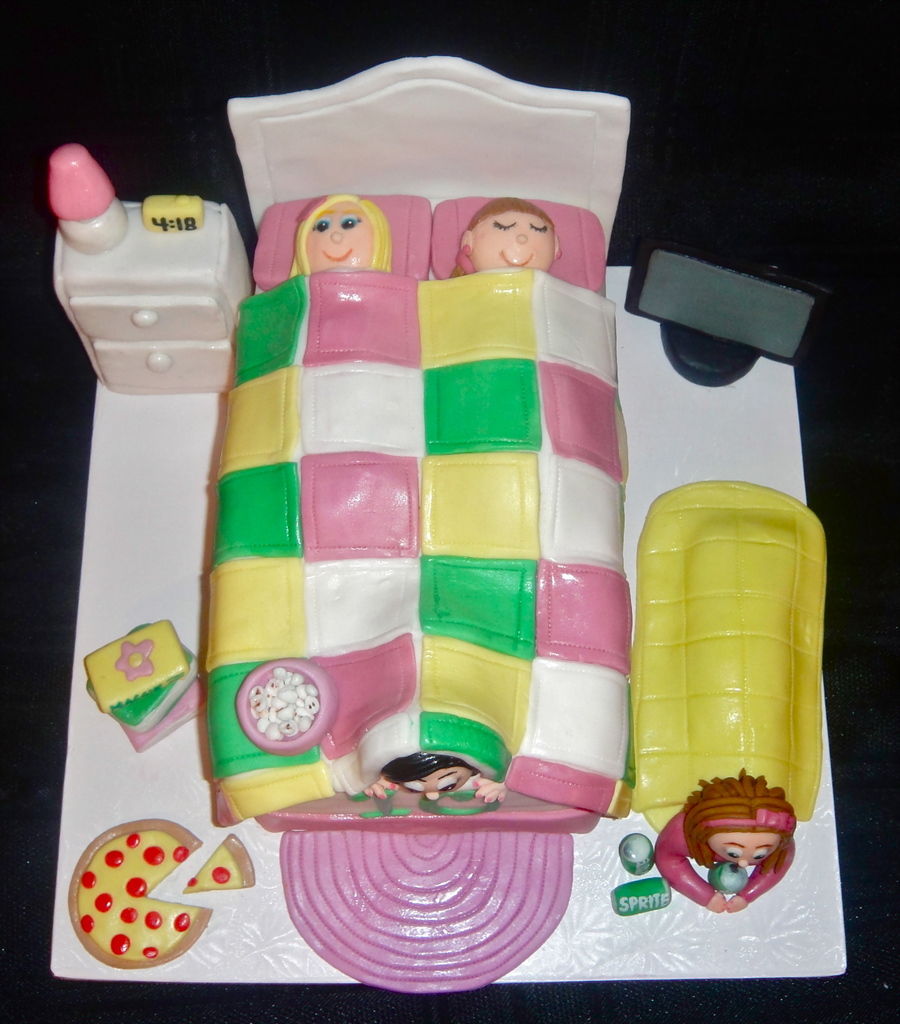Sleepover Cake - CakeCentral.com