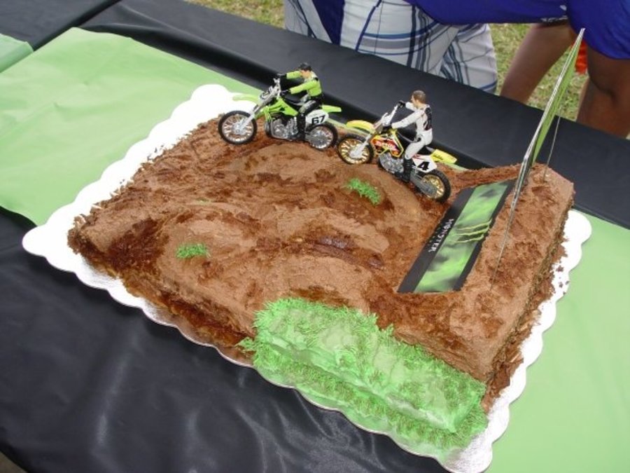Monster Energy Motocross - CakeCentral.com