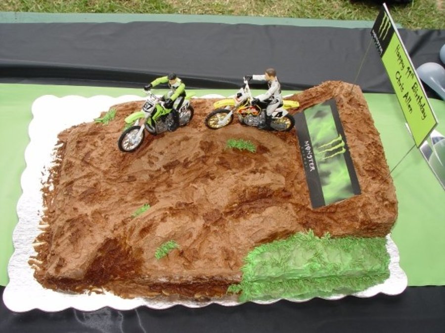Monster Energy Motocross - CakeCentral.com