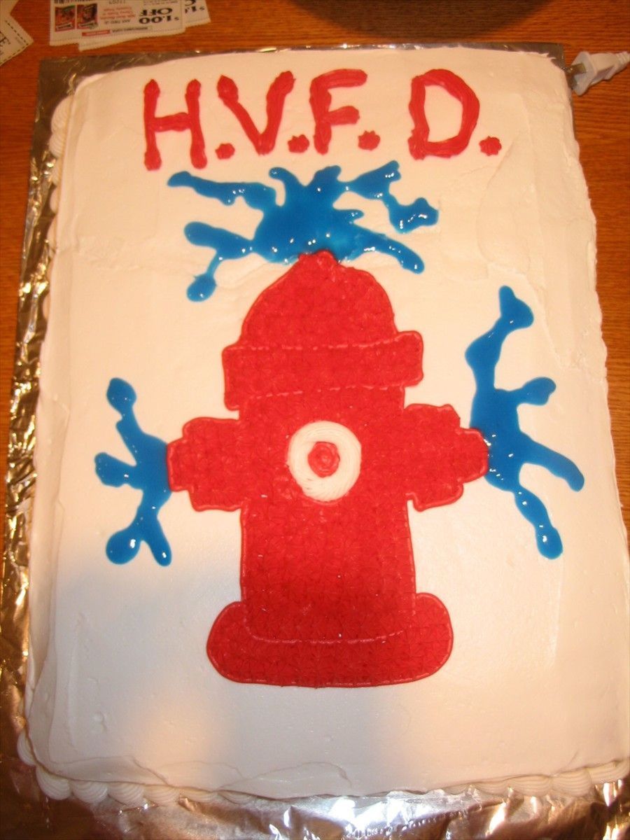 Fire Hydrant - CakeCentral.com