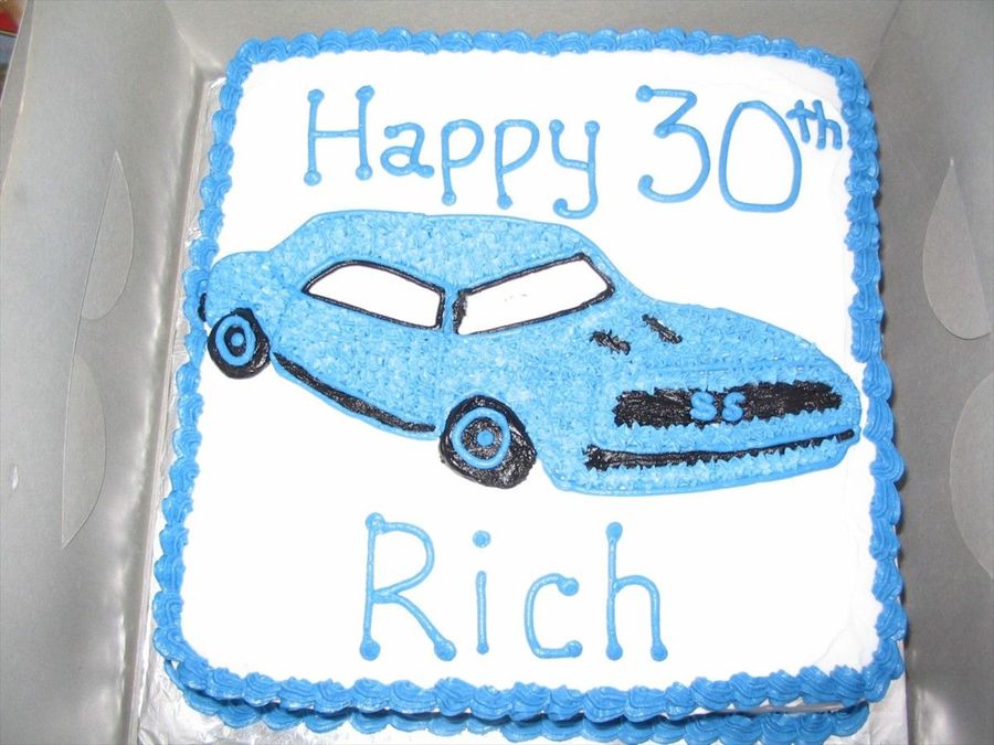 Camaro Cake - CakeCentral.com