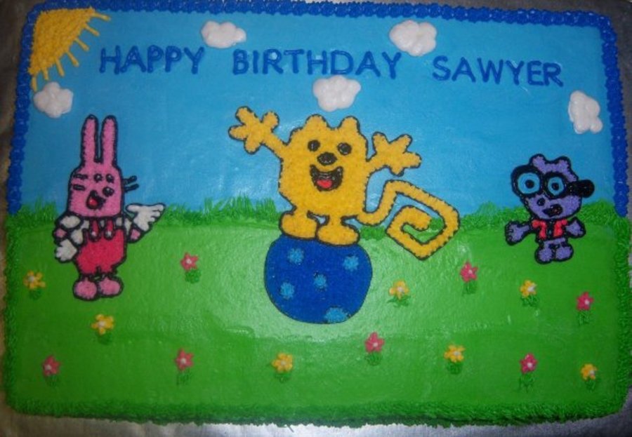 Wow Wow Wubbzy Cake - CakeCentral.com