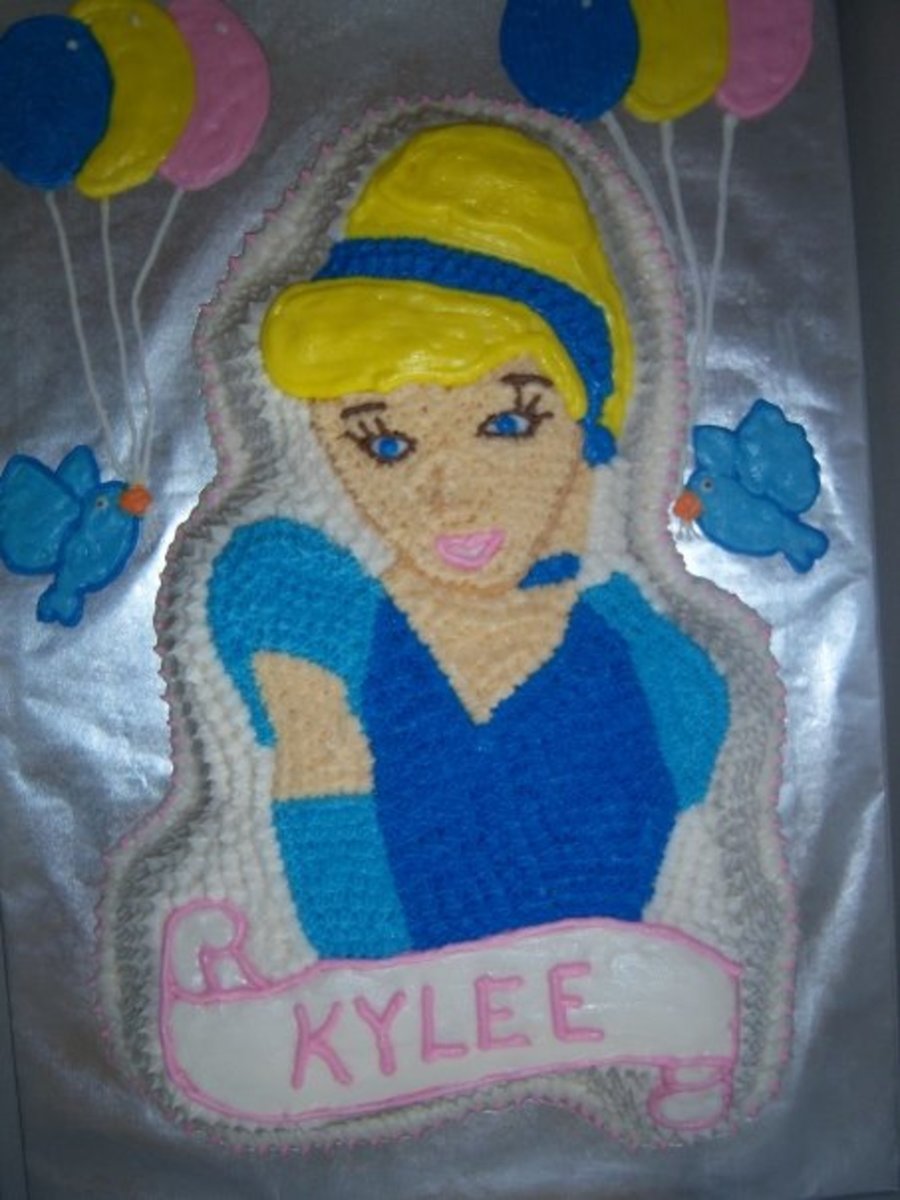 Princess Cinderella Birthday Cake - CakeCentral.com