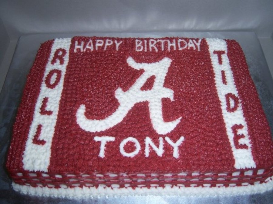 Roll Tide Birthday Cake - CakeCentral.com