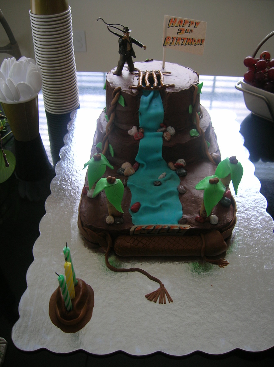 Indiana Jones Birthday Cake - CakeCentral.com