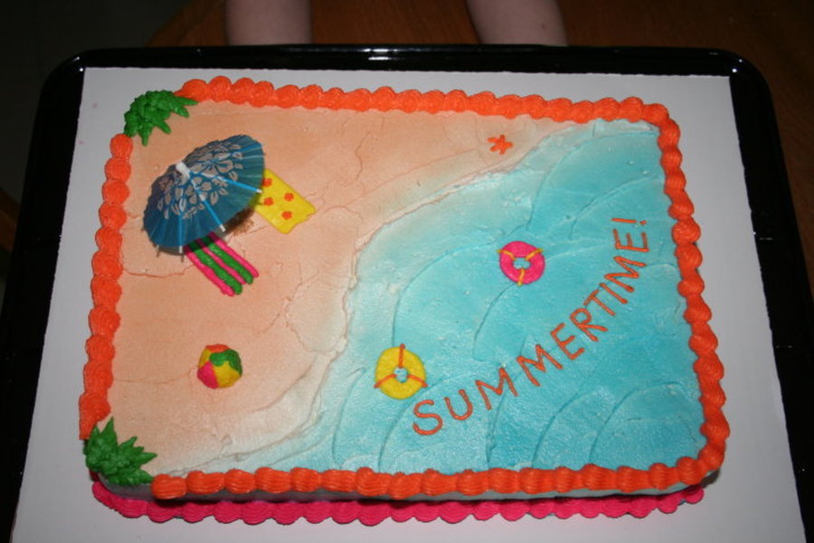 Summertime Cake - CakeCentral.com