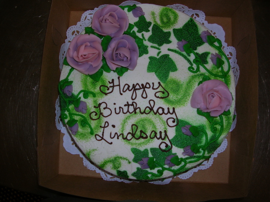 Ivy Cake - CakeCentral.com