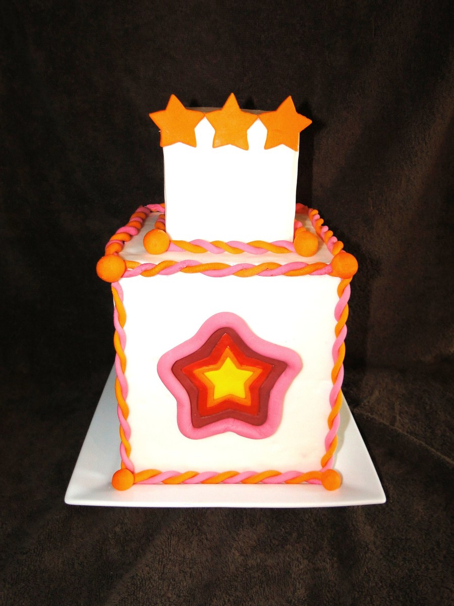 Rainbow Star - CakeCentral.com