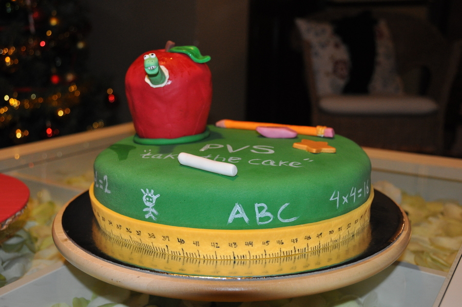 Teacher Appreciation Cake - CakeCentral.com