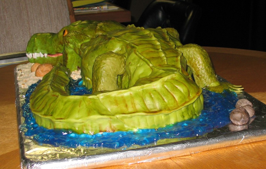 Alligator Cake - CakeCentral.com
