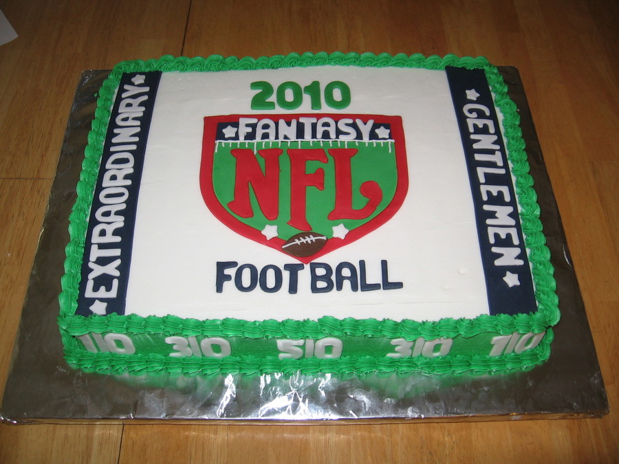 Fantasy Football Draft Cake - CakeCentral.com