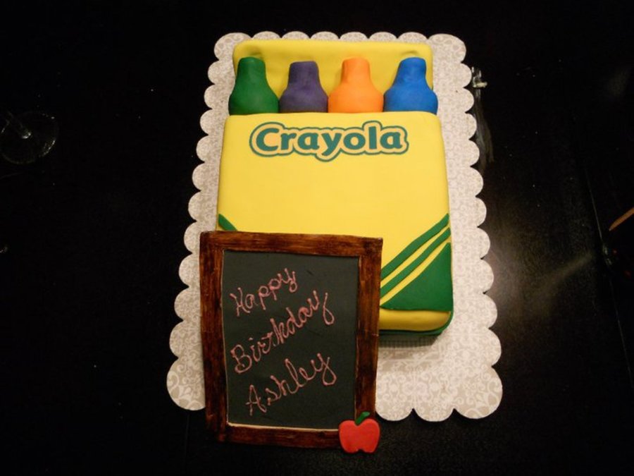 Crayon Cake - CakeCentral.com