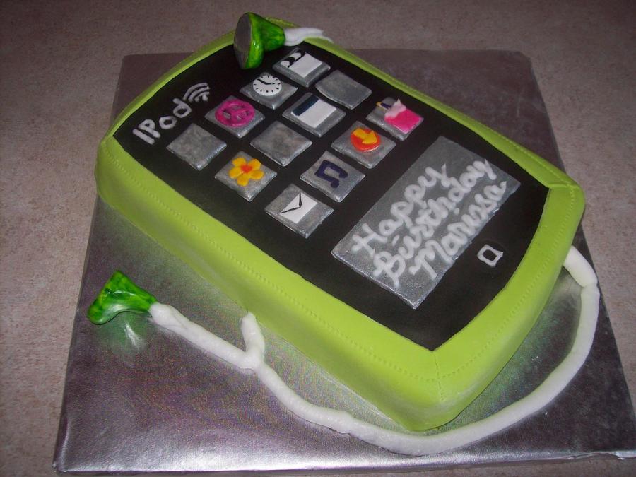 Ipod Birthday Cake - CakeCentral.com