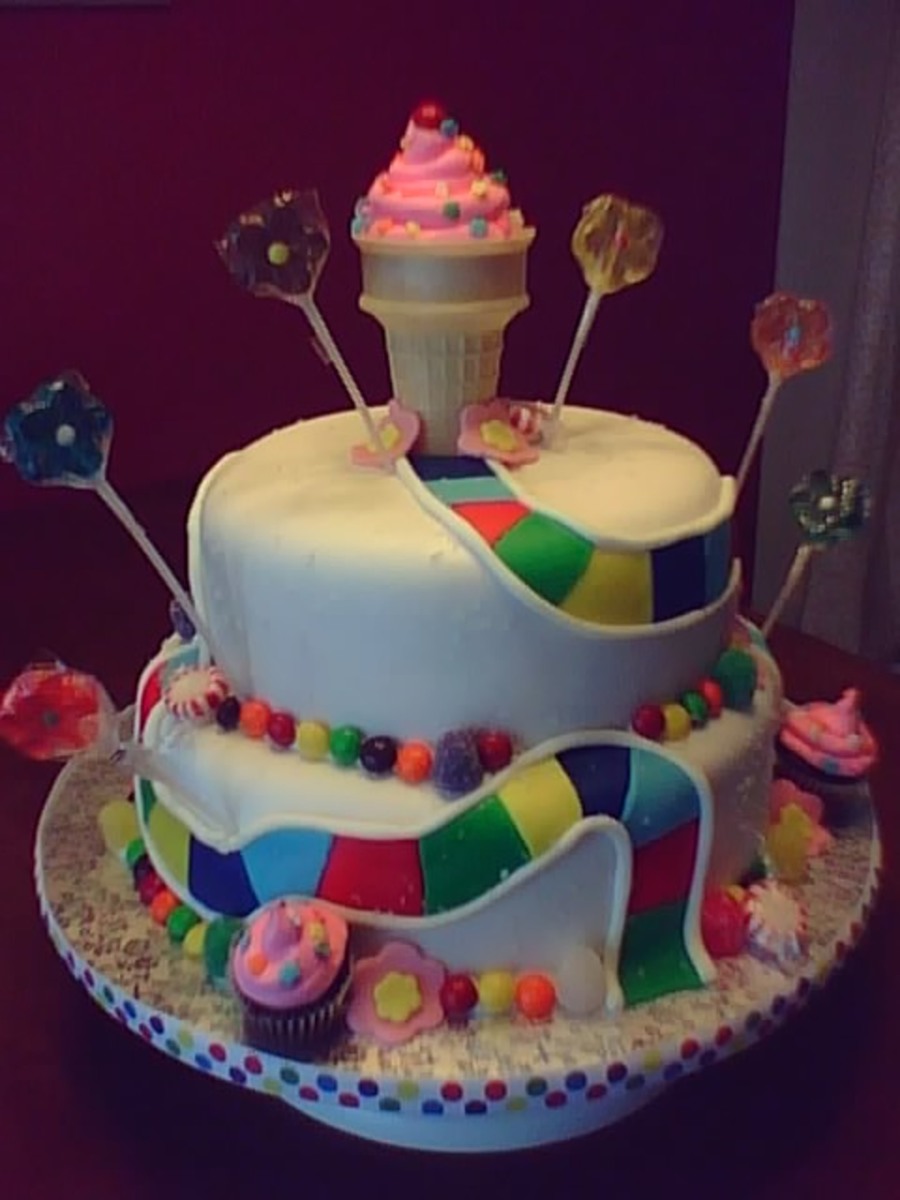 Candyland Cake - CakeCentral.com